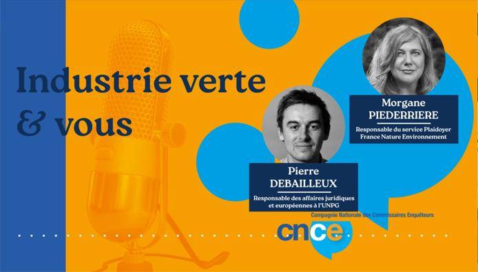 Podcasts CNCE "L'industrie verte et vous" : deuxième épisode